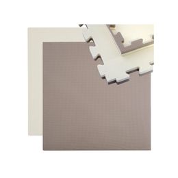 Eyepower 90x90cm XL Trainingsmatte - 25mm dicke Sportmatte mit Rand