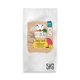VegDog Trockenfutter Simply Crunch 5 kg