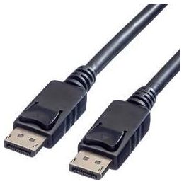 VALUE DisplayPort Kabel, DP ST - ST, LSOH, schwarz, 1 m