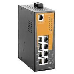 Weidm&uuml;ller IE-SW-AL08M-8GTPOE Industrial Ethernet Switch 10 / 100 / 1000 MBit/s PoE-Funktion