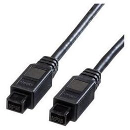 ROLINE IEEE 1394b Kabel, 9/9polig, schwarz, 1,8 m