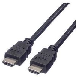 VALUE Monitorkabel HDMI High Speed, ST-ST, schwarz, 1 m
