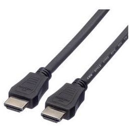 VALUE HDMI High Speed Kabel mit Ethernet, LSOH, schwarz, 3 m