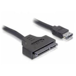 Delock - Power Over eSATA-Kabel - 11-poliger USB/eSATA (5/12V)