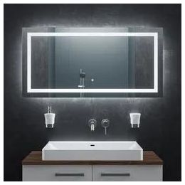 Bringer Badspiegel mit Beleuchtung - BRS102 - 120x60 cm