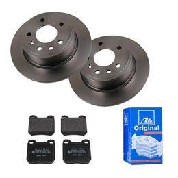 ATE Bremsensatz-Hinterachse Bremsensatz, Scheibenbremse hinten rechts links voll 270mm für VAUXHALL SAAB OPEL 9195058 90273260 4836987 IJF141HSZ0