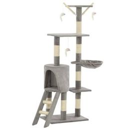 vidaXL Kratzbaum 138cm grau