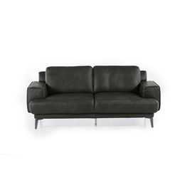 2-Sitzer W.Schillig, grau (anthrazit), B:193cm T:94cm, Sofas