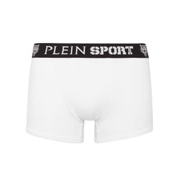 Boxer Plein Sport "Tiger", Jungen, Gr. XS, weiß (01, weiß), Obermaterial: 48% Baumwolle, 48% Modal, 4% Elasthan, Unterhosen