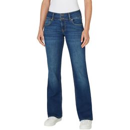 Pepe Jeans Gerade Jeans »STRAIGHT JEANS LW« mit doppeltem Knopfverschluss used blue medium 32 - Länge 32 Länge 32 32 Jeans STRAIGHT JEANS LW von...