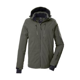 Killtec Skijacke »KSW 439 MN SKI JCKT« Wind- und wasserdicht, atmungsaktiv, Ärmelbündchen mit Lycracuffs olivgrün XL XL Herren Skijacke mit...