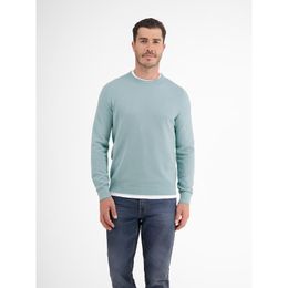 Lerros Strickpullover &raquo;Leichter Strickpullover mit schmaler Rippstruktur&laquo; CLOUD BLUE M M Normale Passform
