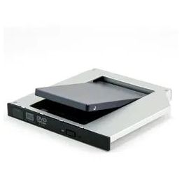 CSL 2,5 SATA Festplatten Einbaurahmen für 12,7mm Laufwerksschacht geeignet für Notebook/Laptop