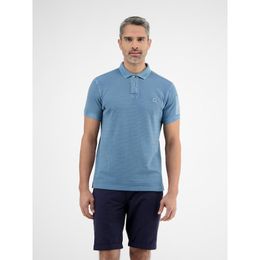 Lerros Poloshirt »Tonal-gestreiftes Poloshirt für Herren« CRISPY BLUE S S MODERN FIT (schmale Passform)