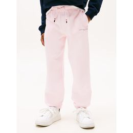 Tommy Hilfiger Jungen Sweathose &raquo;MINI CORP SWEATPANTS&laquo; f&uuml;r Kinder bis 16 Jahre rosa 6 (116), N-Gr