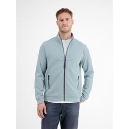 Lerros Sweatjacke &raquo;Unifarbene Sweatjacke f&uuml;r Herren&laquo; CLOUD BLUE XXL XXL Normale Passform