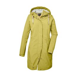 G.I.G.A. by Killtec G.I.G.A. DX BY KILLTEC Softshellparka »GS 16 WMN SFTSHLL PRK« Wasserdichter, atmungsaktiver Parka aus recycelten Materialien pistazie 42 42...