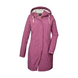 G.I.G.A. by Killtec G.I.G.A. DX BY KILLTEC Softshellparka »GS 16 WMN SFTSHLL PRK« Wasserdichter, atmungsaktiver Parka aus recycelten Materialien dunkelrosé 44 44...