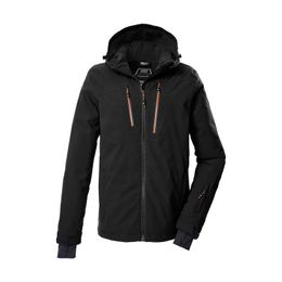 Killtec Skijacke »KSW 439 MN SKI JCKT« Wind- und wasserdicht, atmungsaktiv, Ärmelbündchen mit Lycracuffs schwarz S S Herren Skijacke mit...