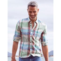 Lerros Karohemd &raquo;Karohemd f&uuml;r Herren&laquo; SAGE GREEN XL - Normalgr&ouml;&szlig;en Normalgr&ouml;&szlig;en XL Normale, klassische Passform
