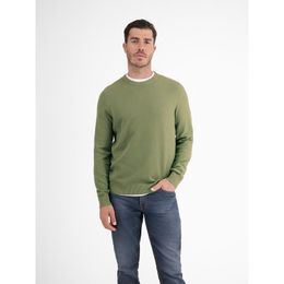 Lerros Strickpullover &raquo;Leichter Strickpullover mit schmaler Rippstruktur&laquo; SAGE GREEN XL XL Normale Passform