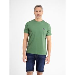 Lerros T-Shirt »Herren T-Shirt in Waffel-Piqué« SAGE GREEN XL XL MODERN FIT (schmale Passform)