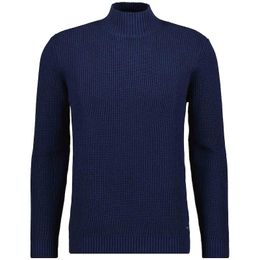 Ragman Rundhalspullover Marineblau 58 58 Rippenstrick