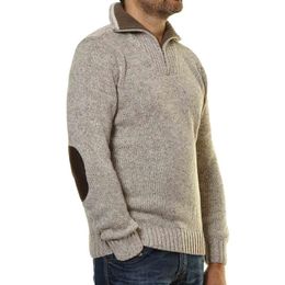 Ragman Troyer Ecru 58 58 Tweed-Strick