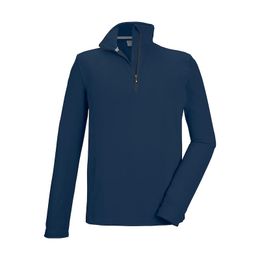 Killtec Fleecepullover »KSW 99 MN FLC SHRT«, Herren Fleeceshirt: warm, komfortabel, Reißverschluss mit Kinnschutz dunkelpetrol M M Herren...
