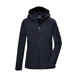 Killtec Softshelljacke »KOS 145 GRLS SFTSHLL JCKT« Wind- und wasserabweisende Mädchenjacke, atmungsaktiver Mesh-Einsatz navy 176 176 Kids...