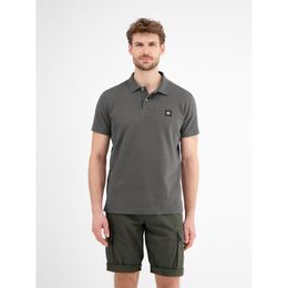 Lerros Poloshirt »Poloshirt in weicher Waffelpiquéqualität« BASALT GREY XL XL MODERN FIT (schmale Passform)