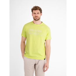Lerros T-Shirt »T-Shirt in Strukturqualität« FADED YELLOW M M MODERN FIT (schmale Passform)
