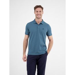 Lerros Poloshirt »Herren Poloshirt, unifarben« CRISPY BLUE M M Normale Passform