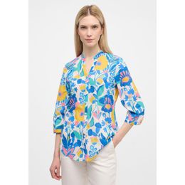 Eterna Longbluse »REGULAR FIT« blau 42 42 Dreiviertel-Arm