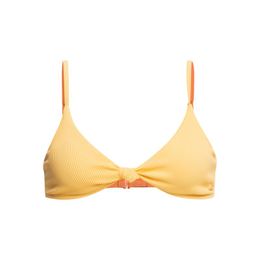 Roxy Triangel-Bikini-Top »Rib Love The Surf Knot« Flax XXL - Cup B Cup B XXL Stoff: Weicher, robuster, ,...