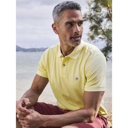 Lerros Poloshirt »Herren Poloshirt in gewaschener Optik« FADED YELLOW S S MODERN FIT (schmale Passform)