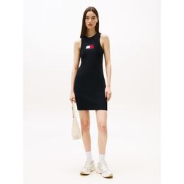 Tommy Jeans Minikleid »TJW FLAG SWEATER MINI DRESS EXT« Black XL (42) - N-Gr N-Gr XL (42) Kurzes und ärmelloses Kleid von Tommy Jeans