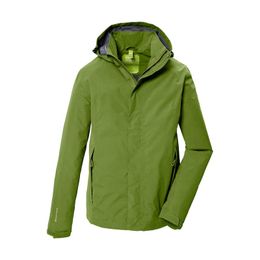 Killtec Funktionsjacke &raquo;KOS 363 MN JCKT&laquo; Wind- und wasserdicht, atmungsaktiv, feuchtigkeitstransportierend gr&uuml;n L L Herren Funktionsjacke mit...
