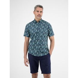 Lerros Kurzarmhemd &raquo;Herren Halbarmhemd, floral bedruckt&laquo; CRISPY BLUE XL - Normalgr&ouml;&szlig;en Normalgr&ouml;&szlig;en XL REGULAR FIT (normale Passform)