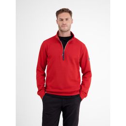 Lerros Sweatshirt &raquo;Unifarbener Sweattroyer f&uuml;r Herren&laquo; URBAN RED 3XL 3XL Normale Passform