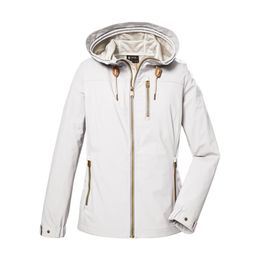 G.I.G.A. by Killtec G.I.G.A. DX BY KILLTEC Softshelljacke &raquo;GS 24 WMN SFTSHLL JCKT&laquo; Wasserabweisende Softshelljacke, verstellbare Kapuze, winddicht naturwei&szlig; 44 44...