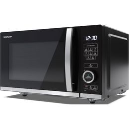 Sharp Mikrowelle »YC-QS204AE-B« Mikrowelle 800 W schwarz