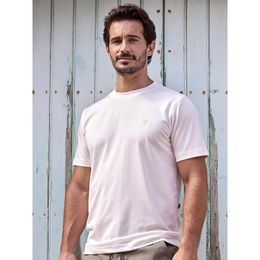 Lerros T-Shirt »COOL & DRY Performance T-Shirt für Herren« BROKEN WHITE S S Klassisches Rundhals-Design