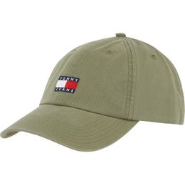 Tommy Jeans Baseball Cap »TJM HERITAGE CAP« mit großer Logostickerei Aruba Green