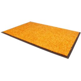 PRIMAFLOR-IDEEN IN TEXTIL Fu&szlig;matte &raquo;Schmutzfangmatte CLEAN PRO, Made in Belgium&laquo; rechteckig 8 mm H&ouml;he Uni-Farben, UV-best&auml;ndig, strapazierf&auml;hig,...