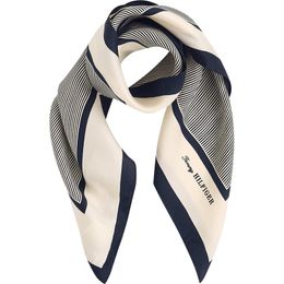 Tommy Hilfiger Modetuch &raquo;TH ELEVATED FLAG SILK SQUARE&laquo; Ithica Classic Space Blue