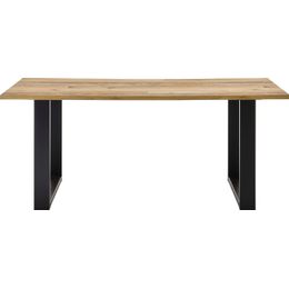 Esstisch Home Affaire "SHERWOOD", braun (old style hell dekor, old style hell dekor), B:180cm H:76cm T:80cm, Tische, in modernem Holz Dekor, Breite 180 cm