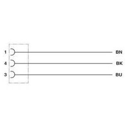 Phoenix Contact 1417698 Sensor-/Aktor-Steckverbinder, konfektioniert 3.00 m Polzahl Sensoren: 3 1 St.