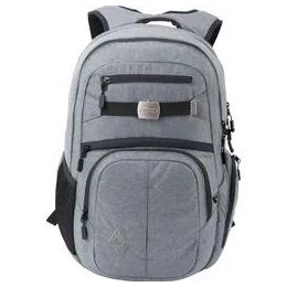 Schulrucksack Nitro "Hero", Gr. B/H/T: 38cm x 52cm x 23cm, schwarz (schwarz noise), Polyester, Rucksäcke, Alltagsrucksack, Großer Freizeitrucksack, Schule, Arbeit und Reise