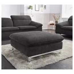 Hocker COTTA "Teresa", braun (mud), B:98 H:46 T:98, Struktur (100% Polyester );Chenille (90% Polyester; 10% Polyamid ), Hocker